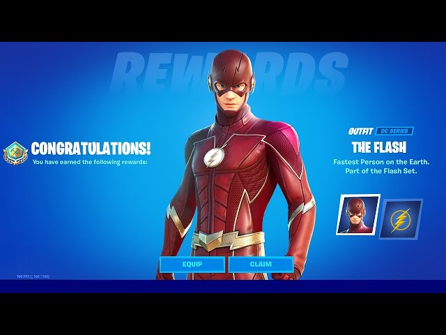 How to get The Flash skin, emote, and other cosmetics in Fortnite