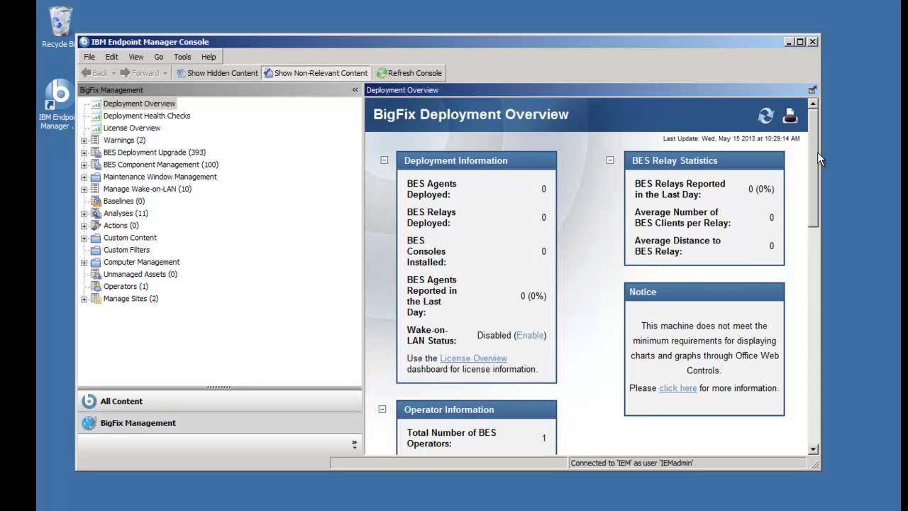 IBM BigFix - Getting Started with Patch Management
