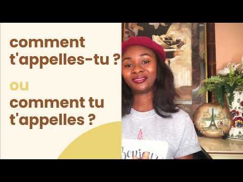 How to Ask and Say your Name and Surname in French (Questions sur l'identité part 1) Delf Prim