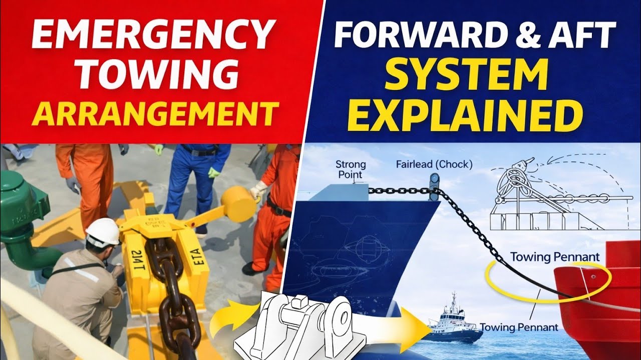 Emergency Towing Arrangement (ETA) | Forward & Aft System | Tanker Safety | SOLAS