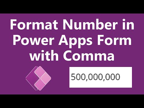 How to Format Number with Comma in Power Apps Form? – Power Platform ...