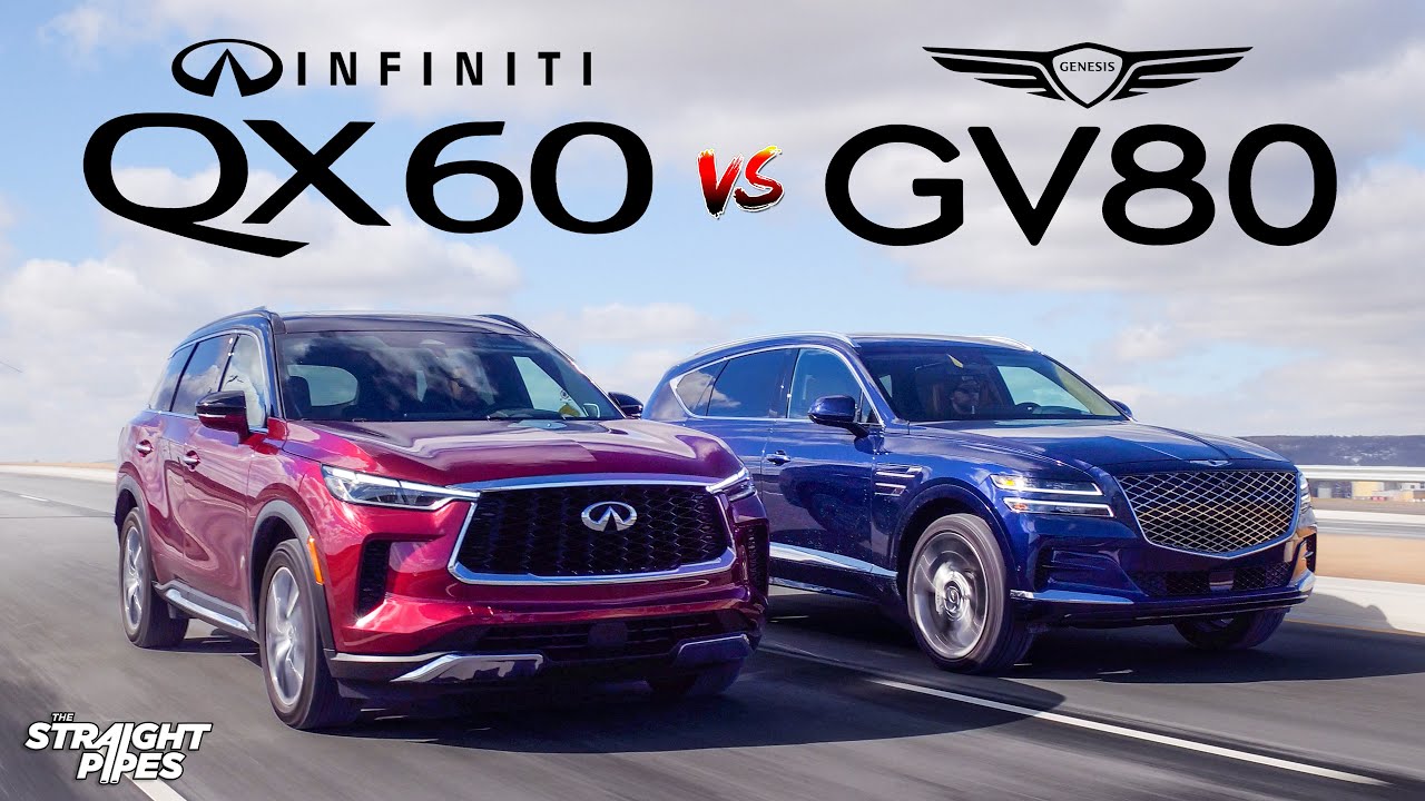 Would You Pay $16K More for the Luxurious Genesis GV80 Over the Redesigned Infiniti QX60 ...