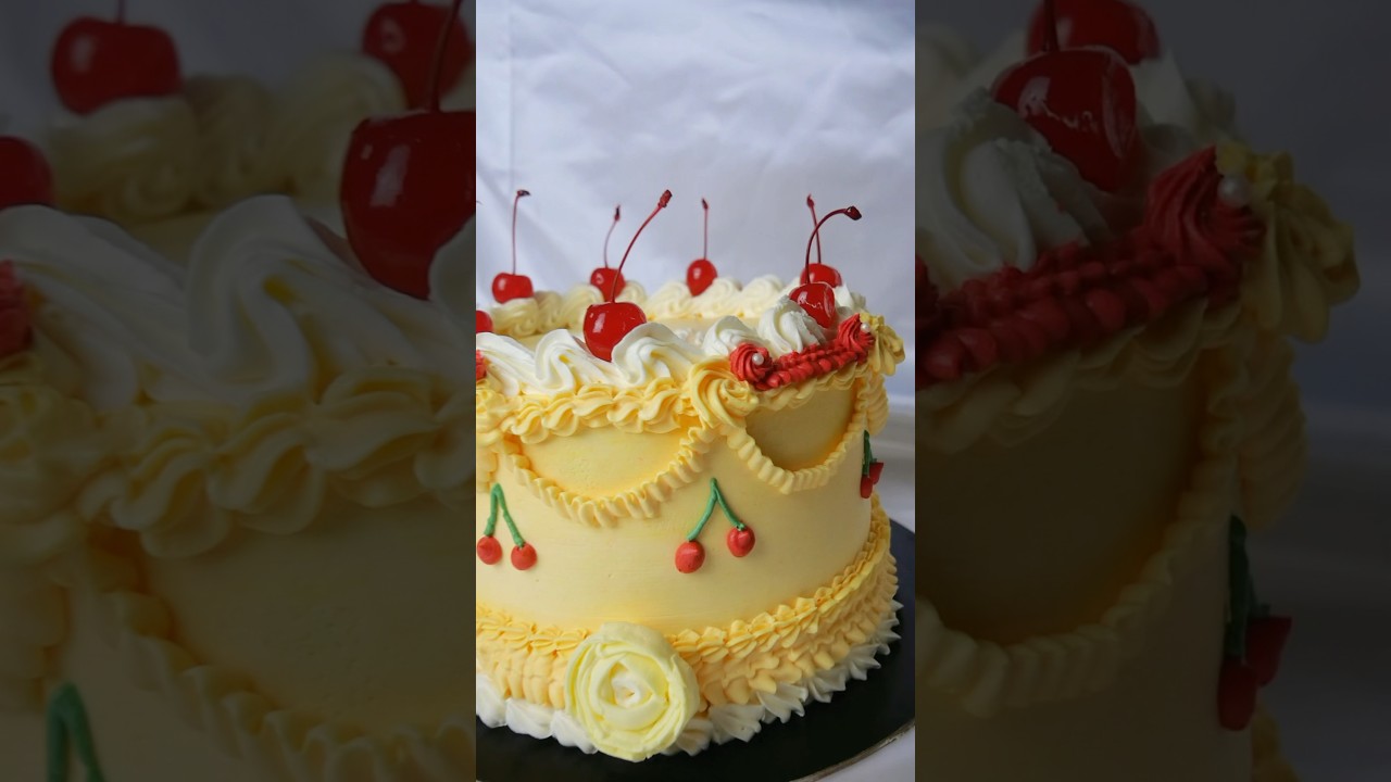 Cherry cake?🍒1nsta:anitaletizi❤️ #cherrycake #lanadelrey #ciliegie #torta