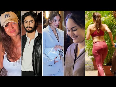 Bollywood Celebs Spotted Bandra | Malaika Arora, Arhaan Khan, Sonakshi Sinha, Disha Patani