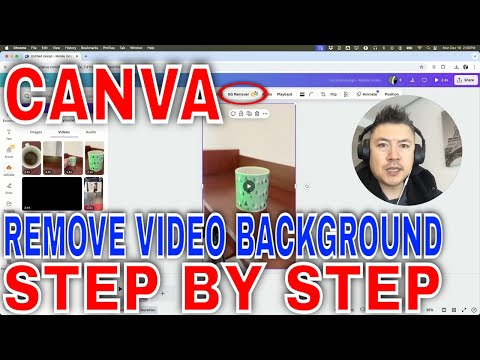 ✅ How To Remove Video Background In Canva 🔴
