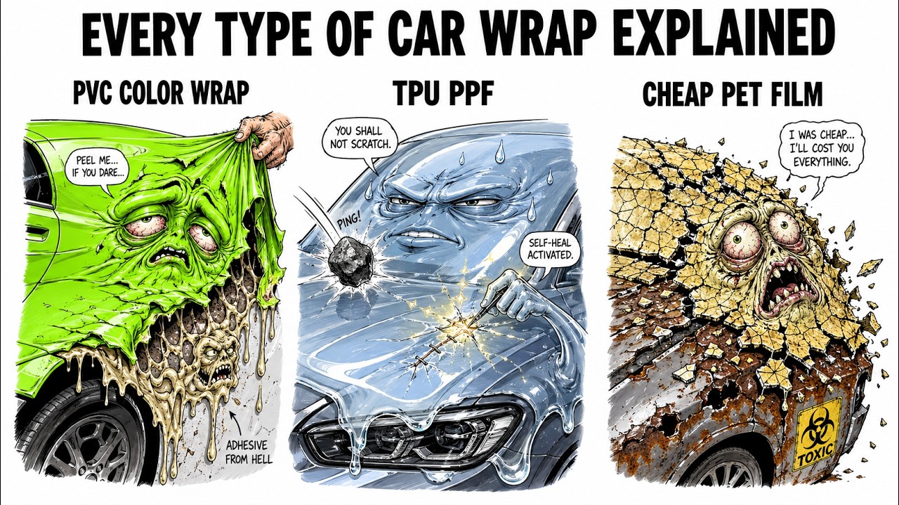 Every Type of Car Wrap Explained: Protection or Parasite?