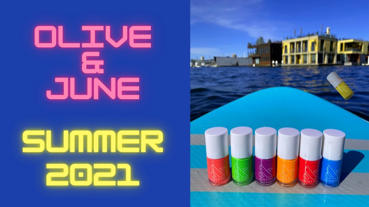 THE BEST OLIVE & JUNE COLLECTION YET?!  New Olive & June Summer 2021 Collection Review & Comparisons