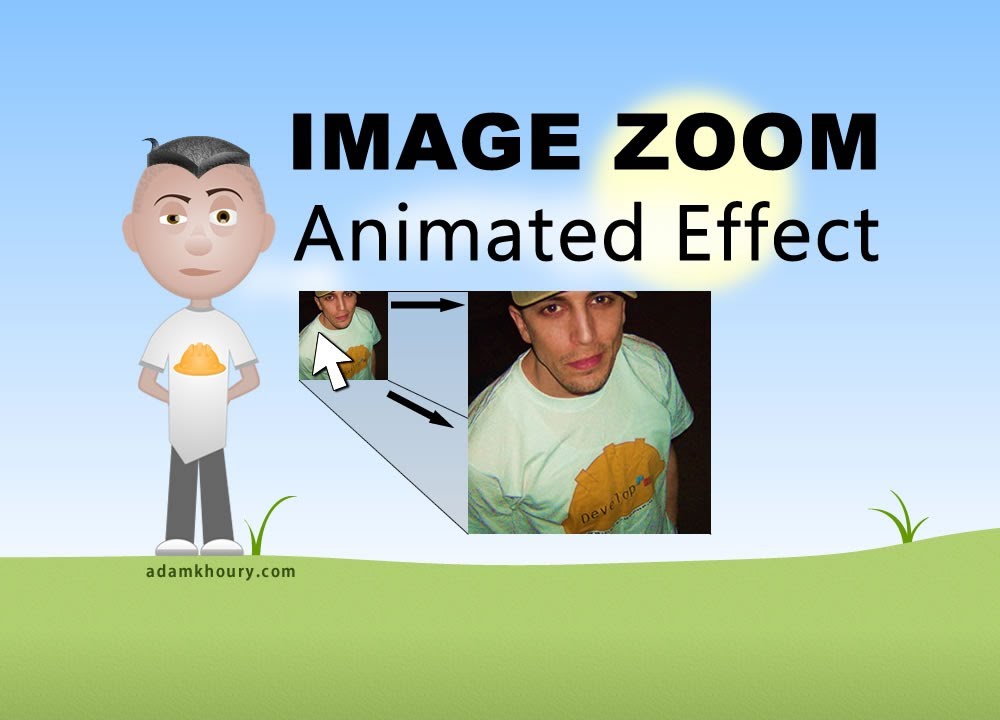 Image Zoom Effect Animation CSS3 HTML Tutorial