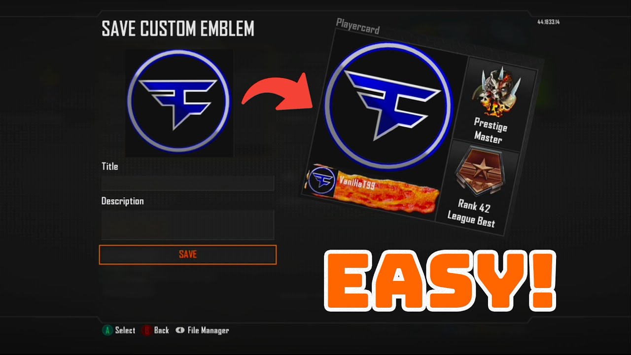HOW TO COPY EMBLEMS IN BO2! **WORKING 2024** (Black Ops 2 Multiplayer)