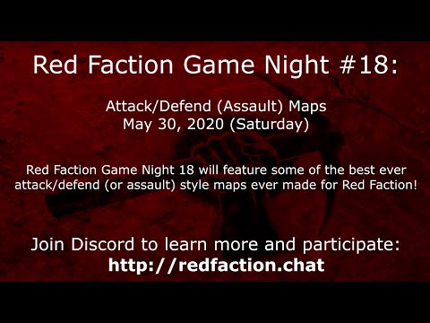 Promo for RF Game Night #18 | Attack/Defend (Assault)