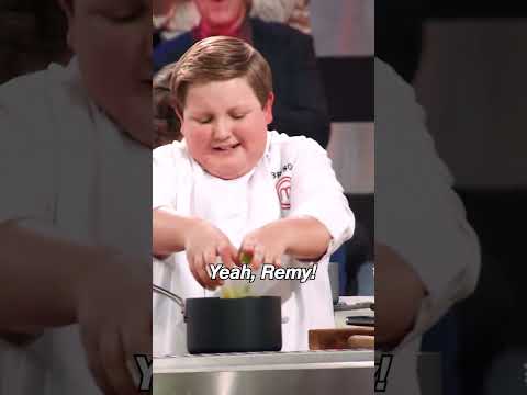 chef remy is on FIRE with her finale dish #masterchefjunior