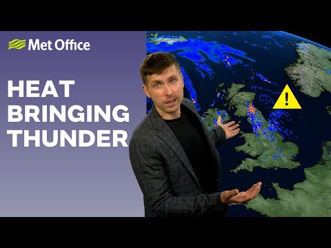 Where's the thunder risk this weekend? - 20/06/25 - Weather Forecast UK – Met Office Weather
