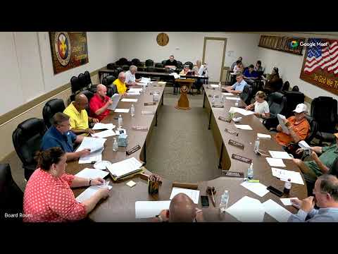 Jefferson Davis Parish School Board Live Stream