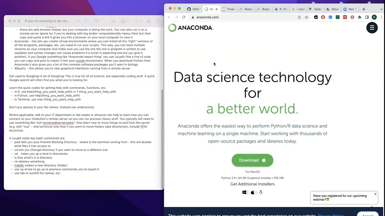 Why trainee bio-related scientists should learn basic programming (esp. command line, Python, & R)