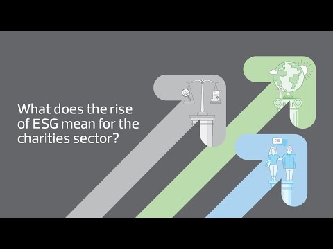 The rise of ESG – what does it mean for charities?