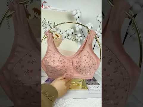 Lismali Daisy Bra - Comfortable & Convenient Front Button Bras For Plus Size Women