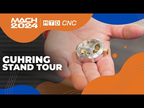 Guhring Stand tour at MACH 2024