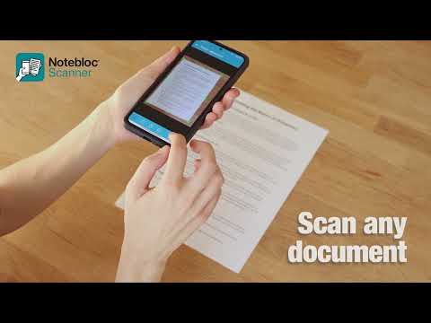 📄 Notebloc Scanner App – The Best Free PDF Scanner for Documents, Notes & More!