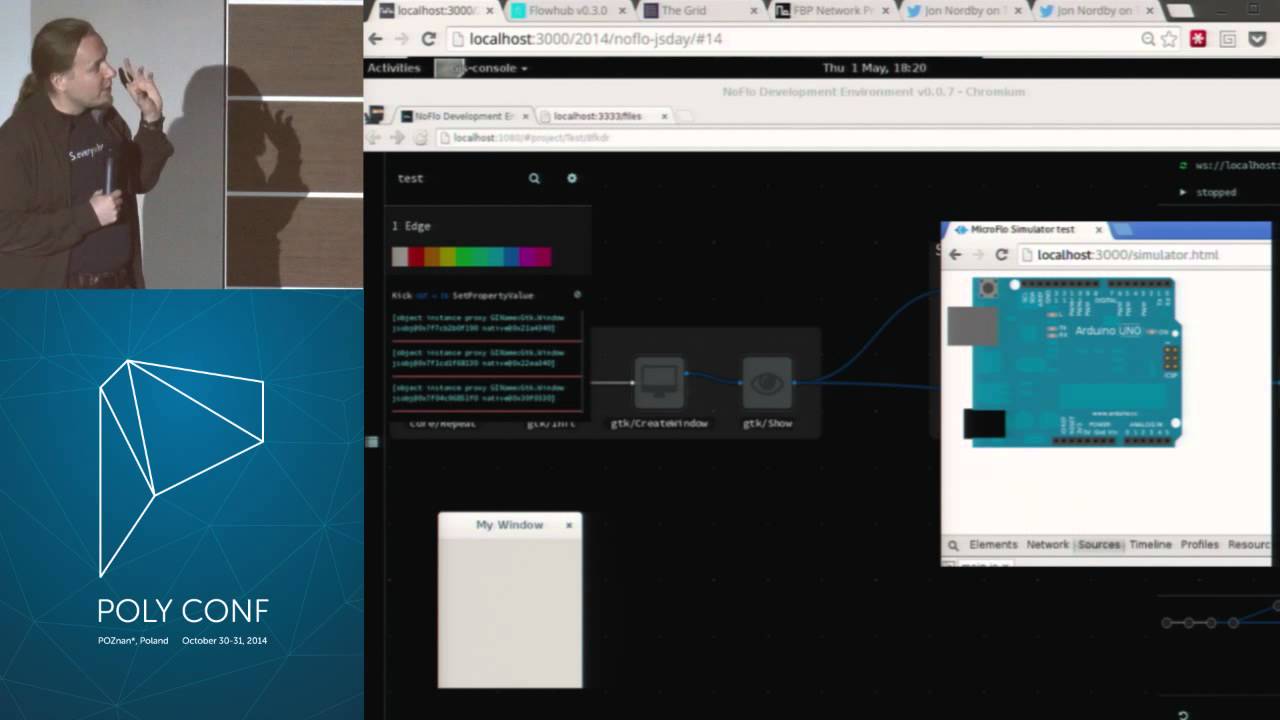 PolyConf 14: Flow-Based Programming for JavaScript / Henri Bergius