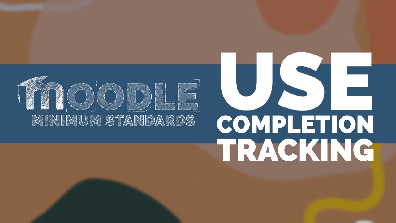 Completion Tracking in Moodle