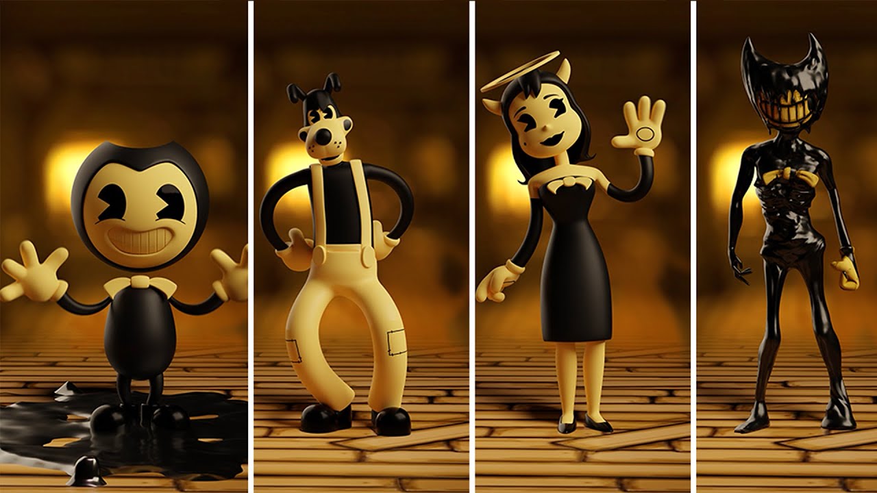 Bendy and the Ink Machine Characters Workshop Animations