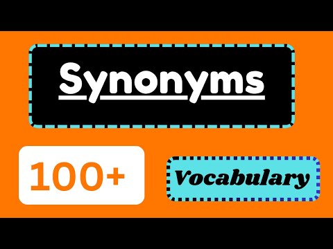 Synonyms || Same meaning 100+