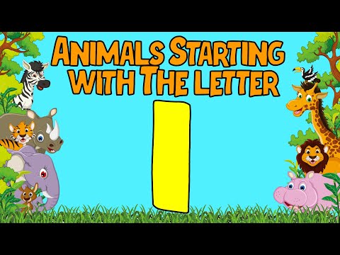 Animals Starting with "I" | Kids Learn | English Vocabulary