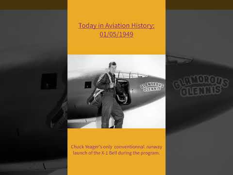 Today In Aviation History: 01/05/1949 #historicalaviation