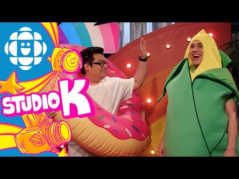 Tasting Game: Corn vs Doughnut | CBC Kids