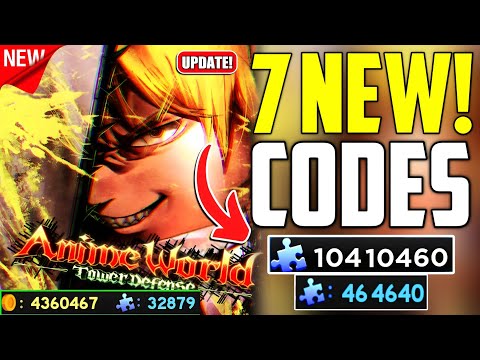 ⚠️NEW!⚠️ANIME WORLD TOWER DEFENSE ROBLOX CODES 2023 - ANIME WORLD TOWER DEFENSE CODES
