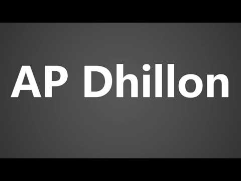 How To Pronounce AP Dhillon