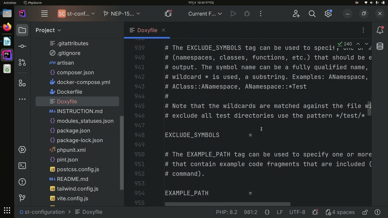 How to create software technical documentation with Doxygen