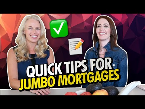 Tips On Jumbo Loans & Appraisals - What You need To Ask Your Mortgage Lender About Jumbo Mortgages 📝