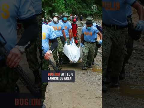 Seeing no more signs of life, Davao de Oro landslide rescuers shift to retrieval