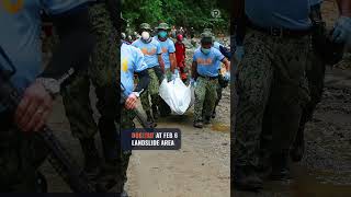 Seeing no more signs of life, Davao de Oro landslide rescuers shift to ...