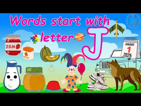 Words That Start with Letter J | Fun & Easy Learning for Kindergarten