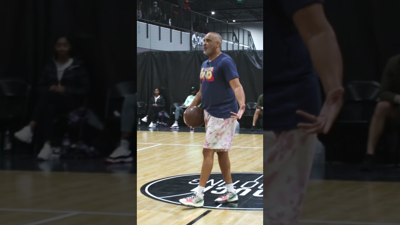 Your body should move with the basketball, and keep your base wide 🙌