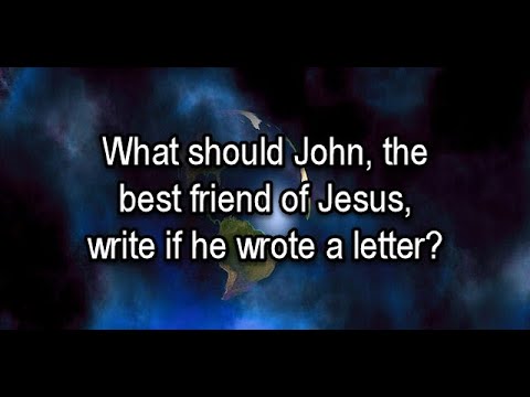 1 John 1:1-4 "1 John begin"