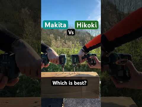 Which is the best impact driver? Makita 40v vs Hikoki multivolt, #makita #hikoki #holidayswithshorts