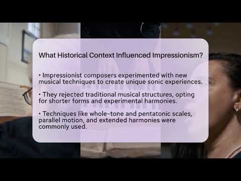 What Historical Context Influenced Impressionism? - Classical Serenade