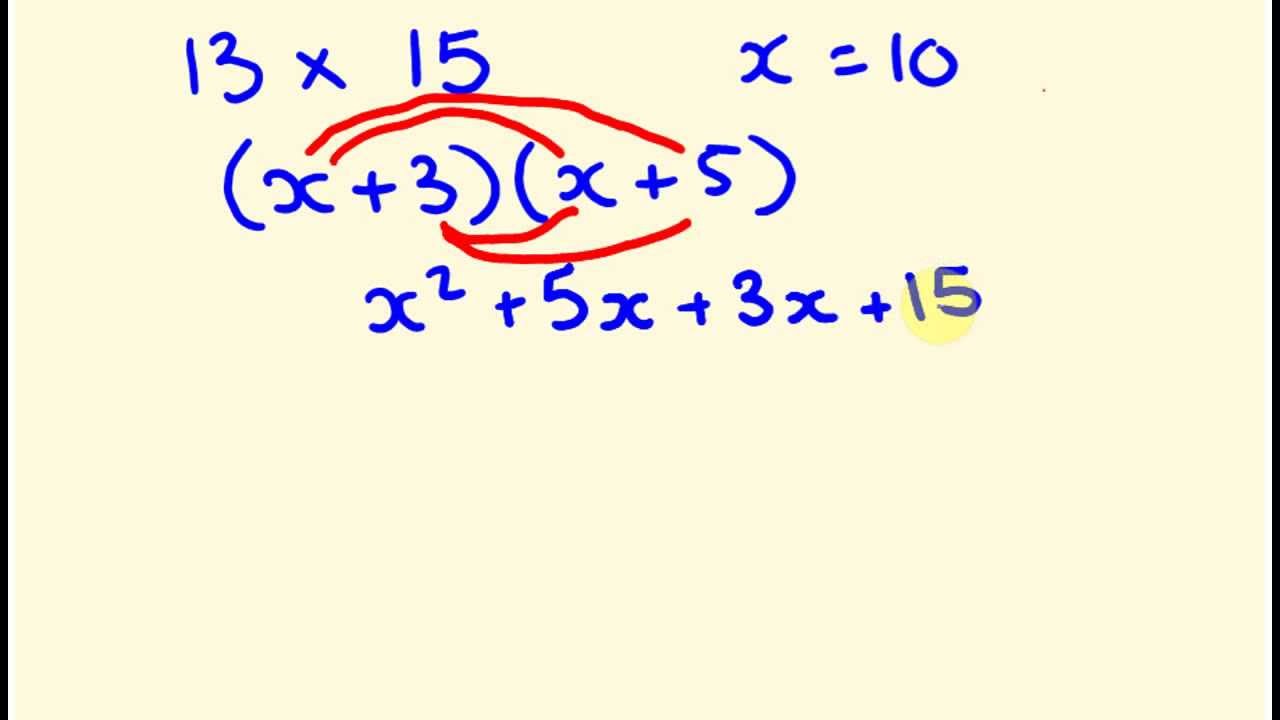 Algebra - expanding brackets - binomials
