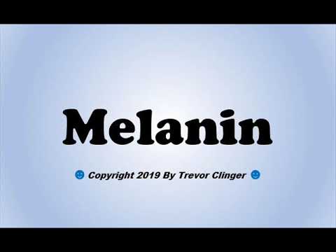 How To Pronounce Melanin