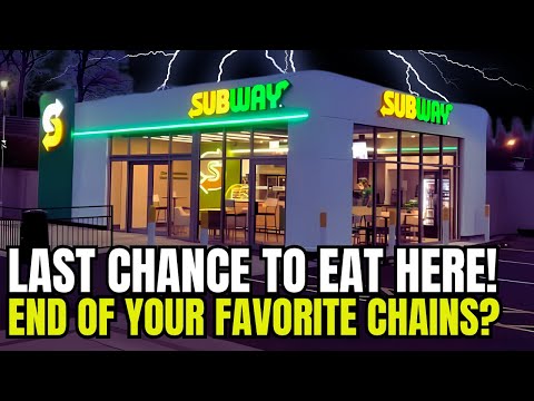 These 15 Iconic Restaurant chains closing nationwide in 2025