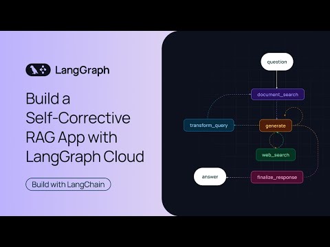 Build a Self-Corrective RAG App with LangGraph Cloud