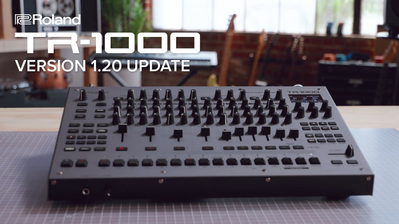 Roland TR-1000 Rhythm Creator | Version 1.20 Update