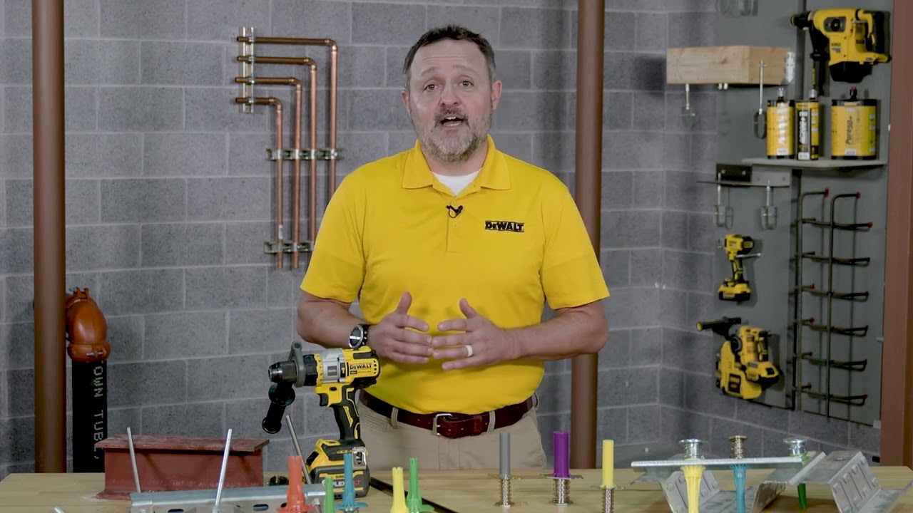 DEWALT Bang It+ Anchor Installation
