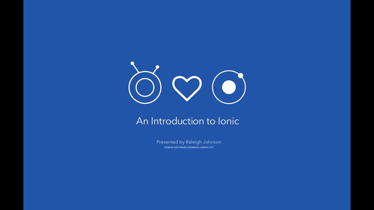 How Does Ionic Work: Intro to Ionic Framework