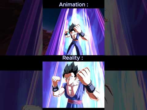 Animation vs Reality of Beast Gohan!! #dragonballlegends #shorts