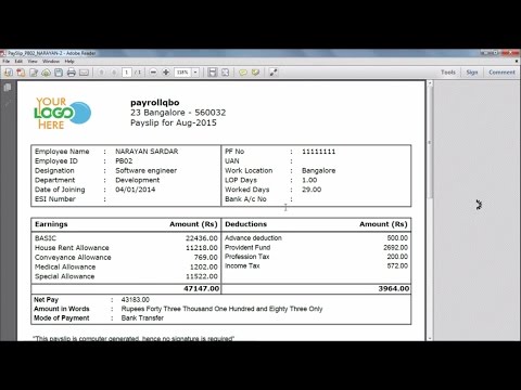 Pay Slips - View, Download and Print in QuickBooks Payroll