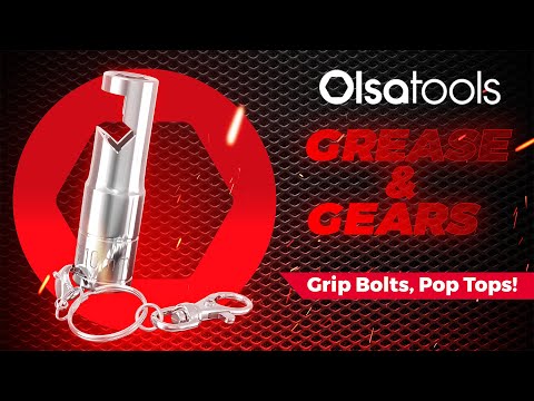 Olsa Tools Grease & Gears Series: 10mm Socket Bottle Opener Keychain